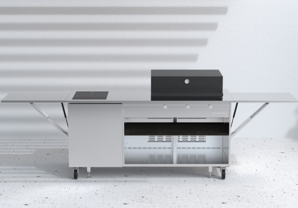 The collection of outdoor kitchens is enriched with a new product ...